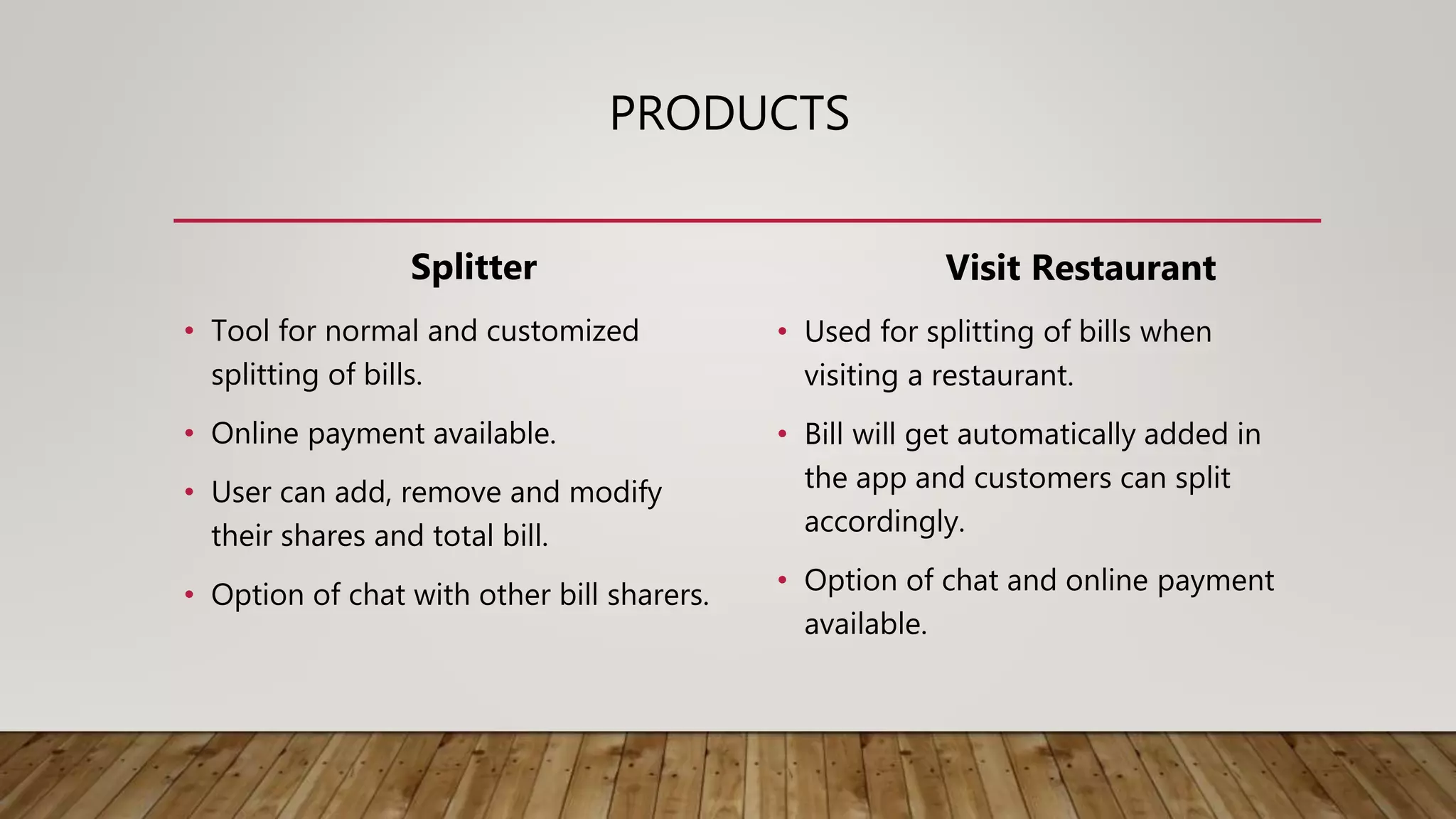 BillSplit-Marketing Plan | PPTX