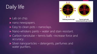 Applications of nanotechnology | PPTX