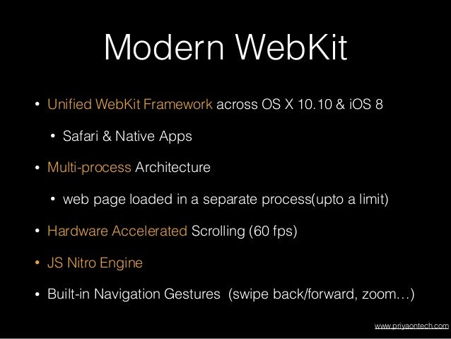 Native-Javascript Bridging Using WKWebViews in iOS8