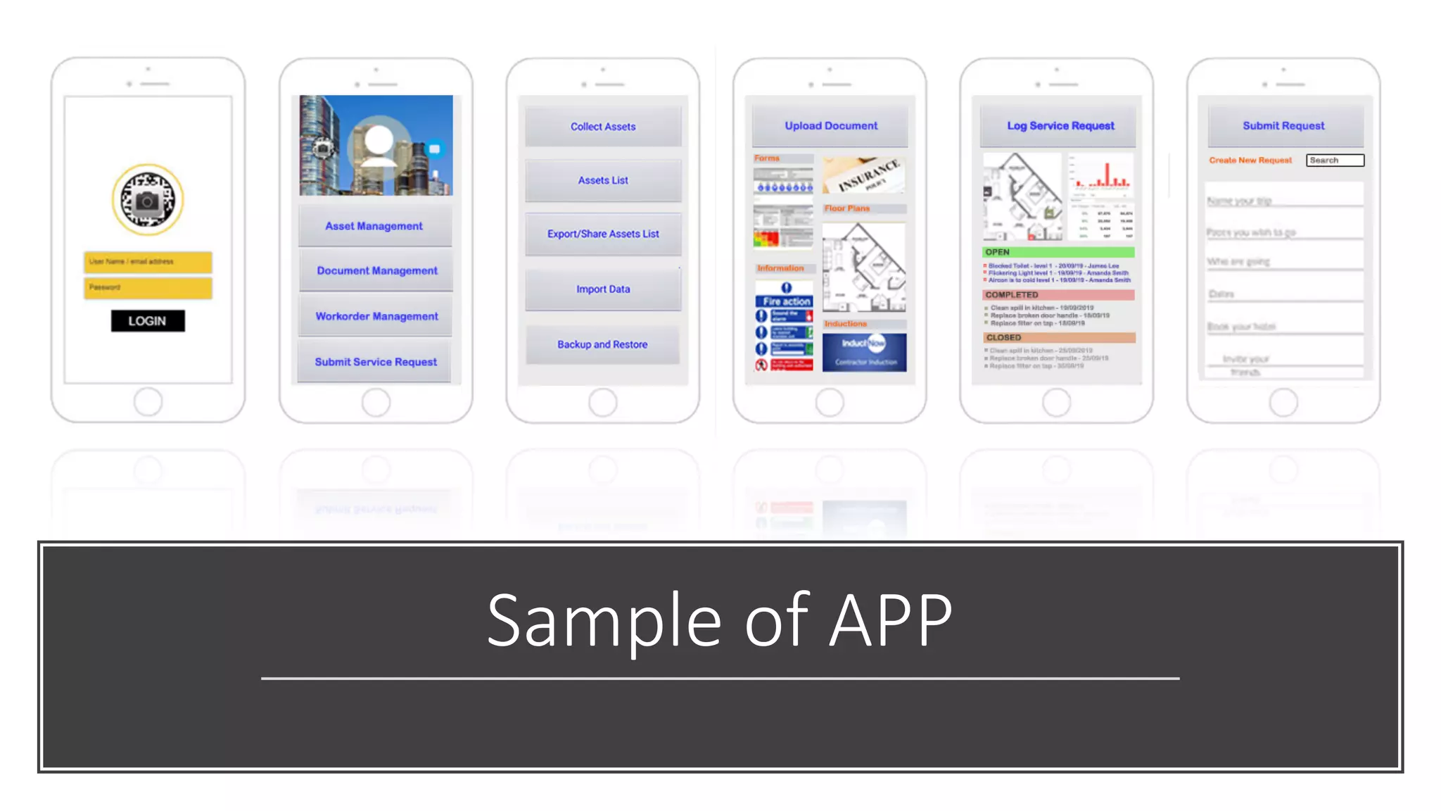 FM & Asset Management App Presentation | PPT