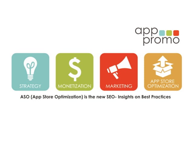 App promo-Best practices for App Store Optimization (ASO) | PPT
