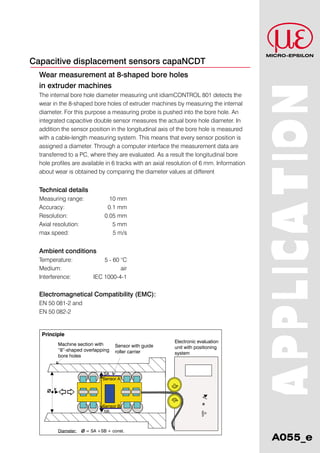 App055 capacitive idiamcontrol | PDF
