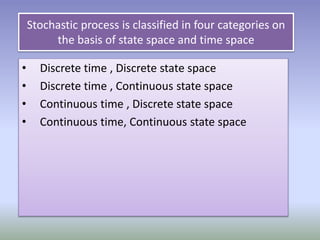 basics of stochastic and queueing theory | PPTX | Physics | Science