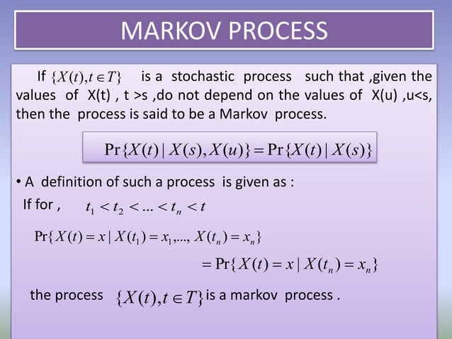 basics of stochastic and queueing theory | PPTX | Physics | Science