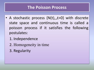 basics of stochastic and queueing theory | PPTX | Physics | Science