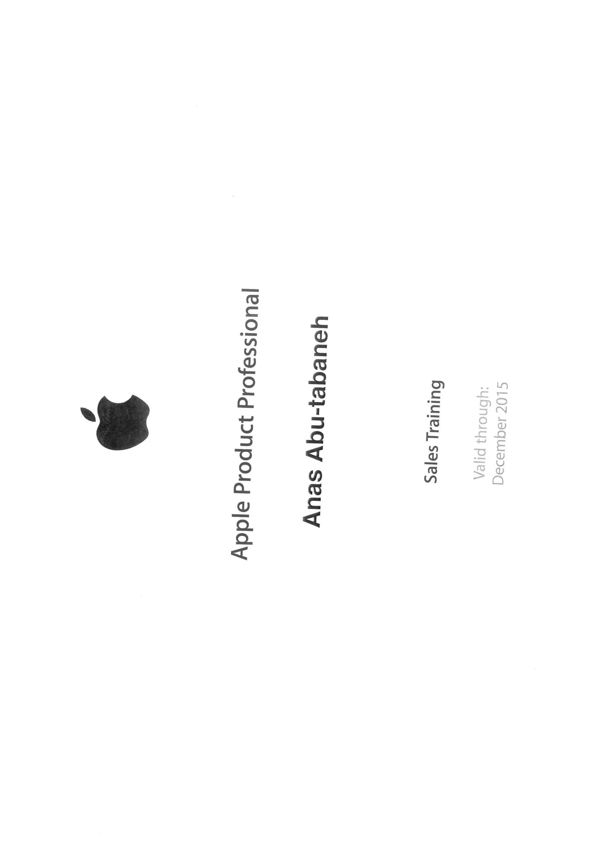 APPLE PRODUCT PROFESSIONAL 2015 | PDF