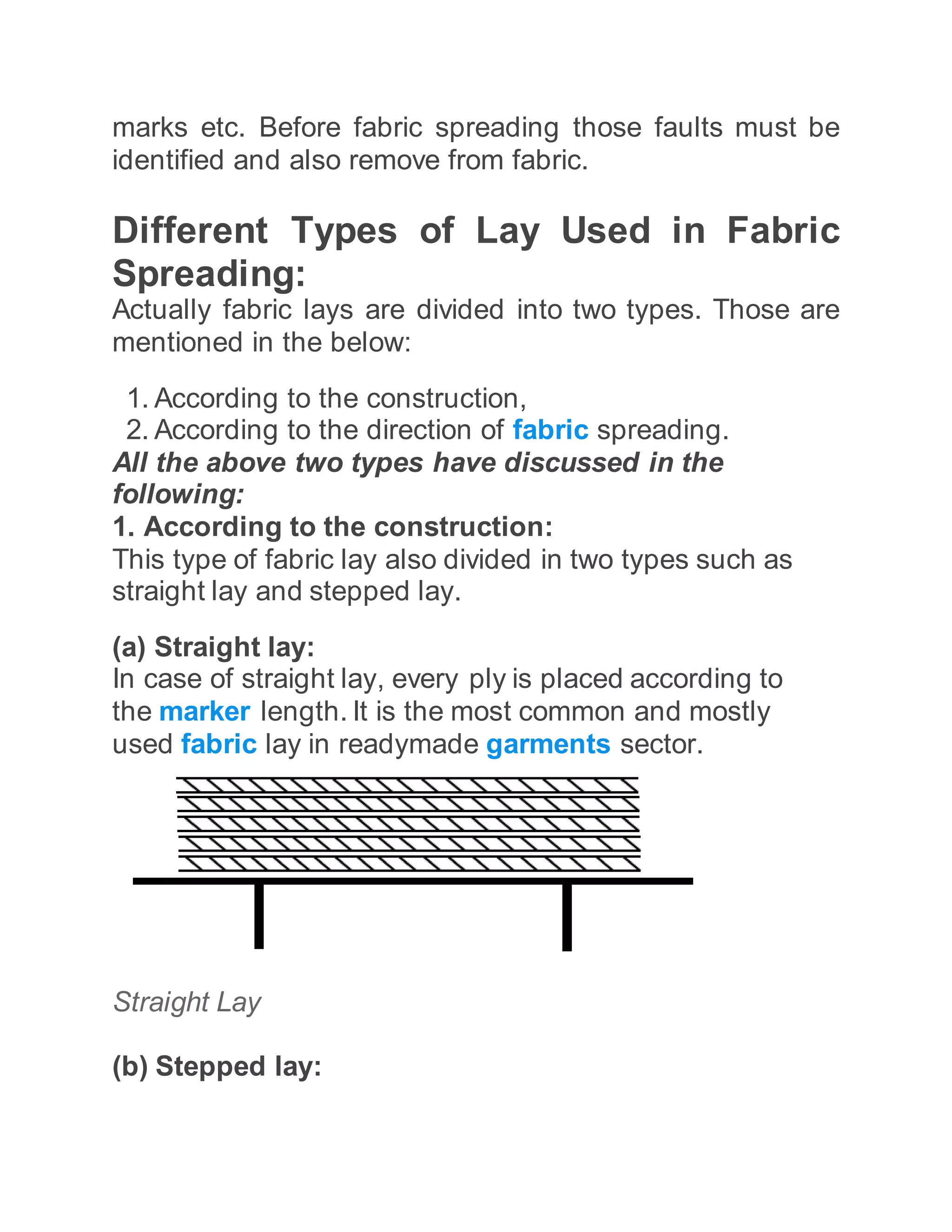 study on garments pattern , marker, spreading and cuttingApp 3204 | DOCX
