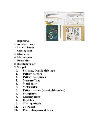 study on garments pattern , marker, spreading and cuttingApp 3204 | DOCX