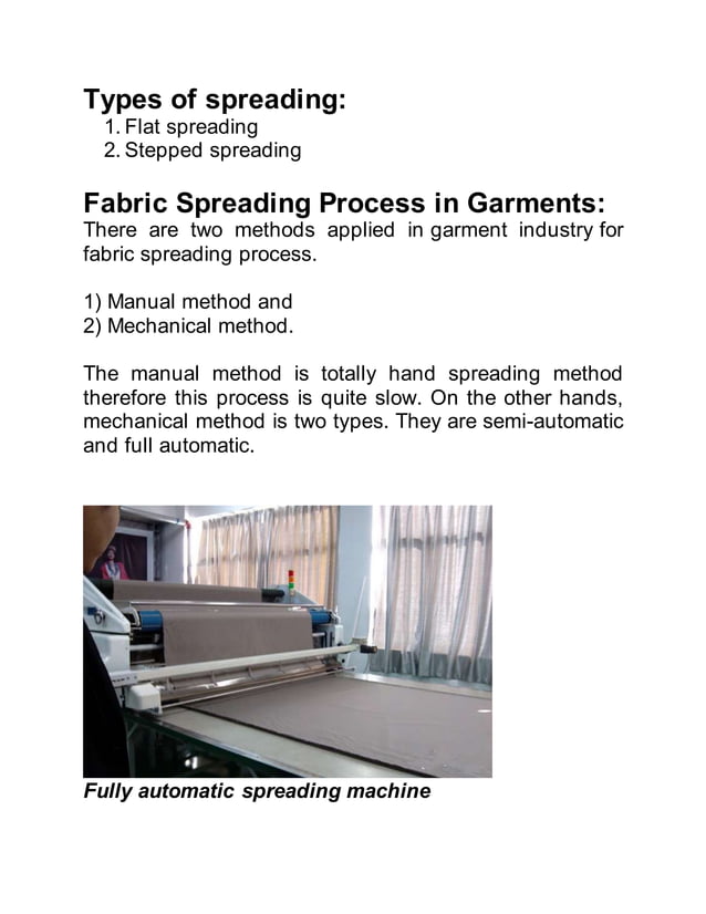 study on garments pattern , marker, spreading and cuttingApp 3204 | DOCX