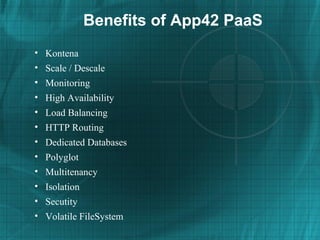 App42 PaaS | PPT