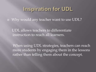 UDL Overview | PPT