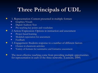 UDL Presentation | PPT