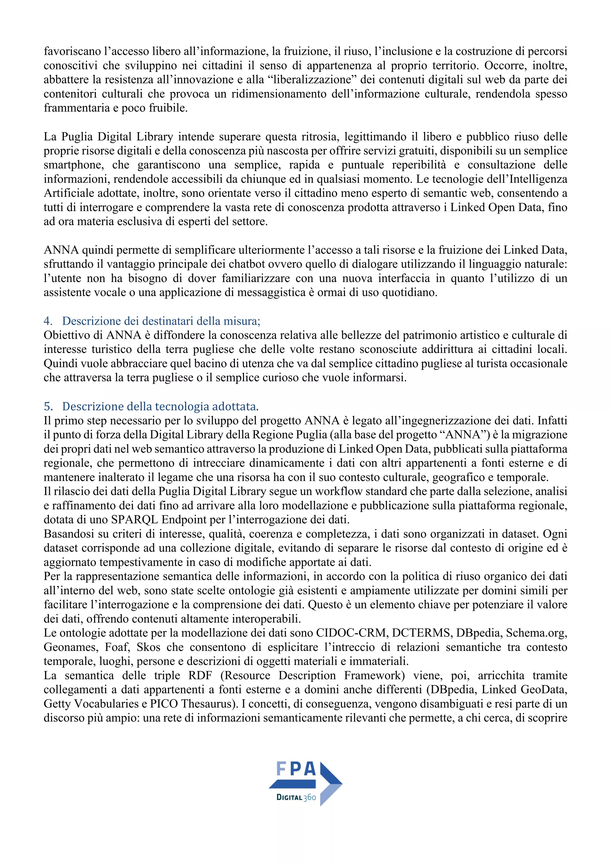 App4Sud Progetto Anna La Libreria che ti parla | PDF