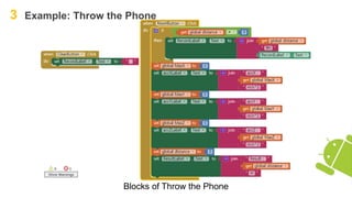 Android App Development with MIT App Inventor 2: Accelerometer | PPTX