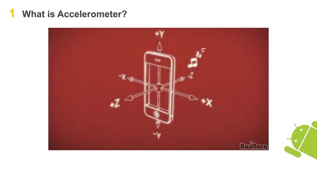 Android App Development with MIT App Inventor 2: Accelerometer | PPTX