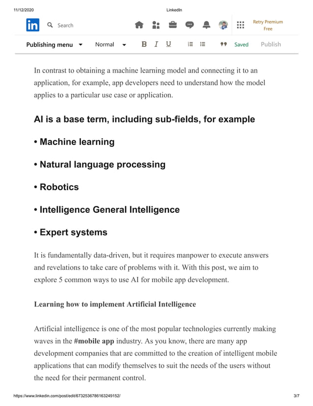 AI App Development | PDF | Computer Software and Applications | Computing