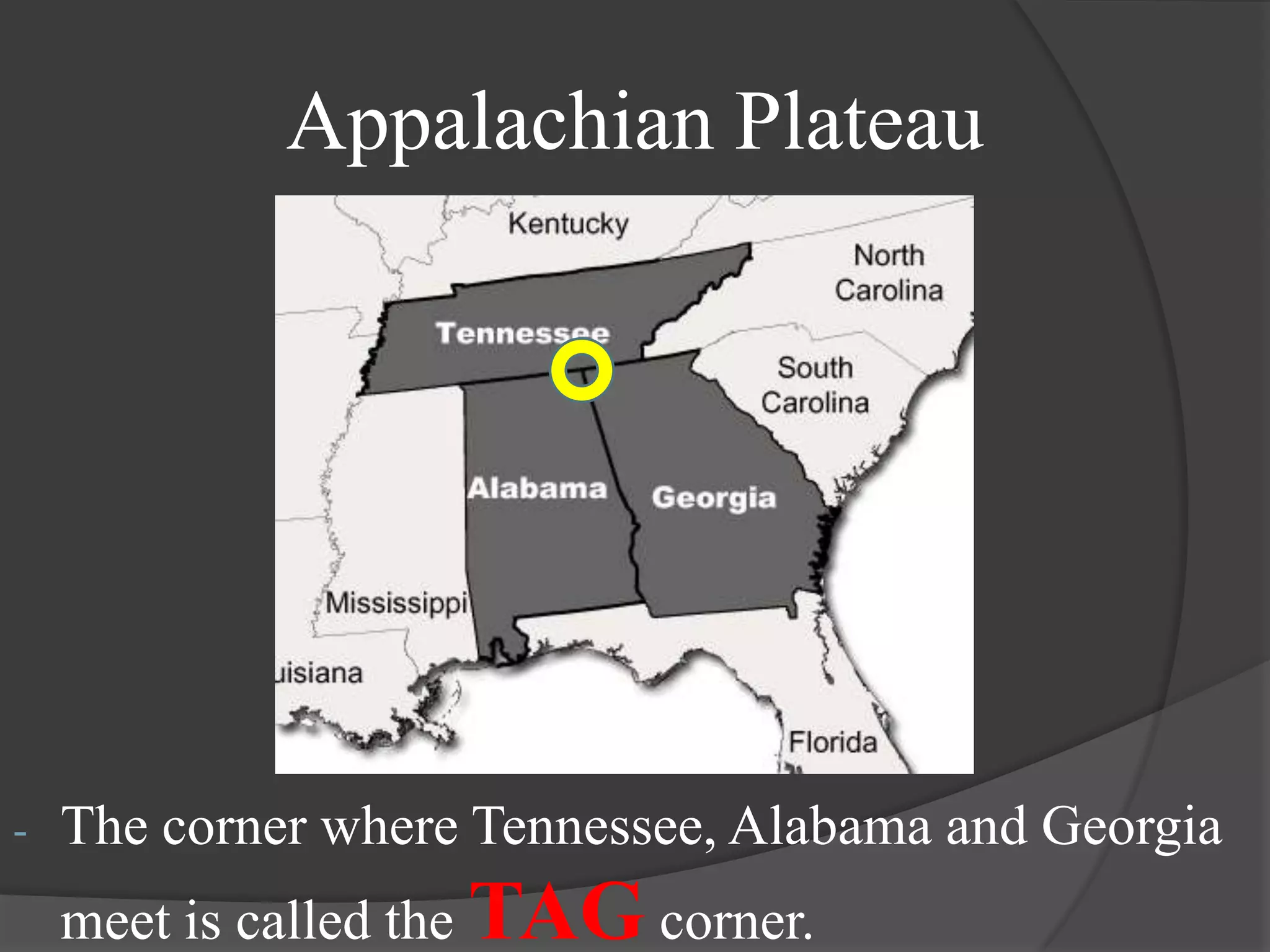 Appalachian and Ridge & Valley- Regions of Georgia | PPTX