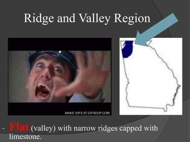Appalachian and Ridge & Valley- Regions of Georgia | PPTX