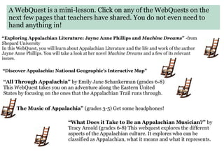 Appalachianpowerpoint | PPT