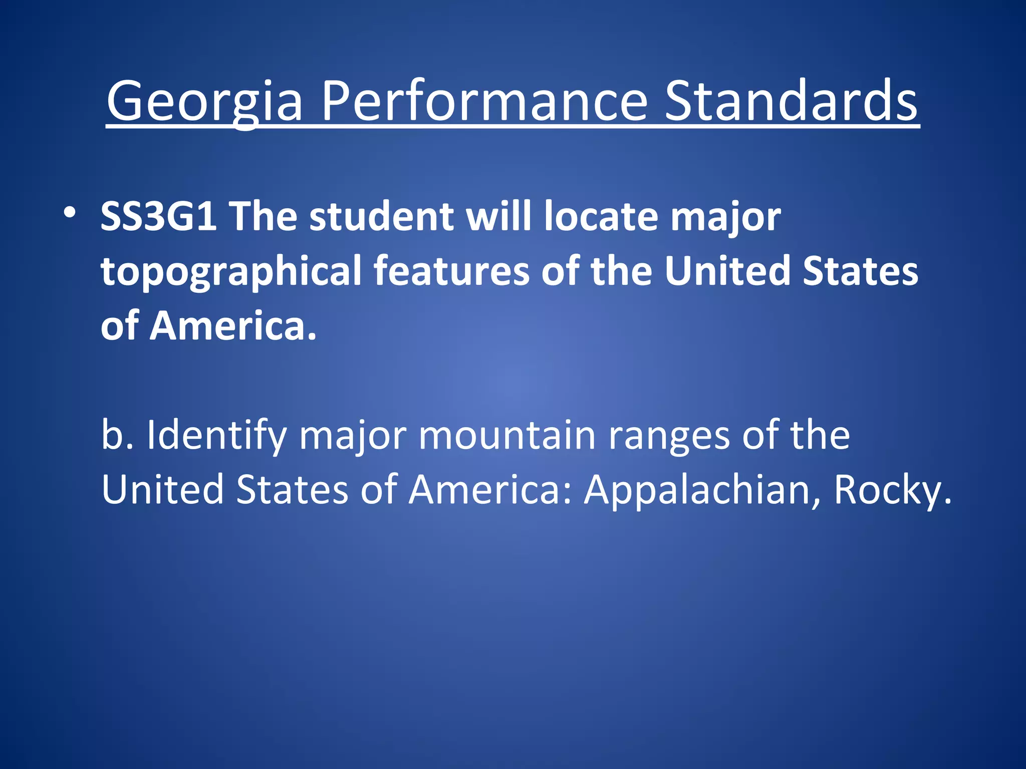 Appalachian rocky mountains | PPT