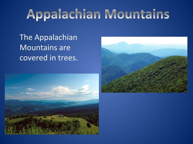 Appalachian rocky mountains | PPT