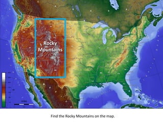 Appalachian Mountains Physical Map