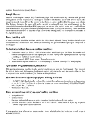 Appalam papad-making-machine | PDF | Home Appliances | Home & Garden