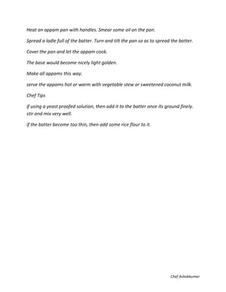 Appam | PDF