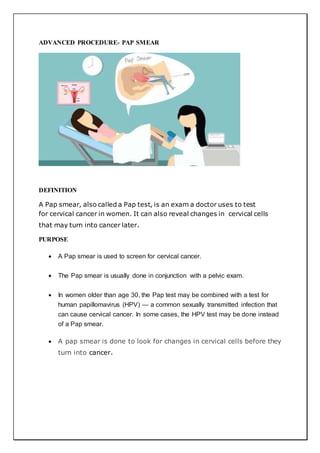 AP PAP SMEAR.docx | Reproductive Health | Diseases and Conditions