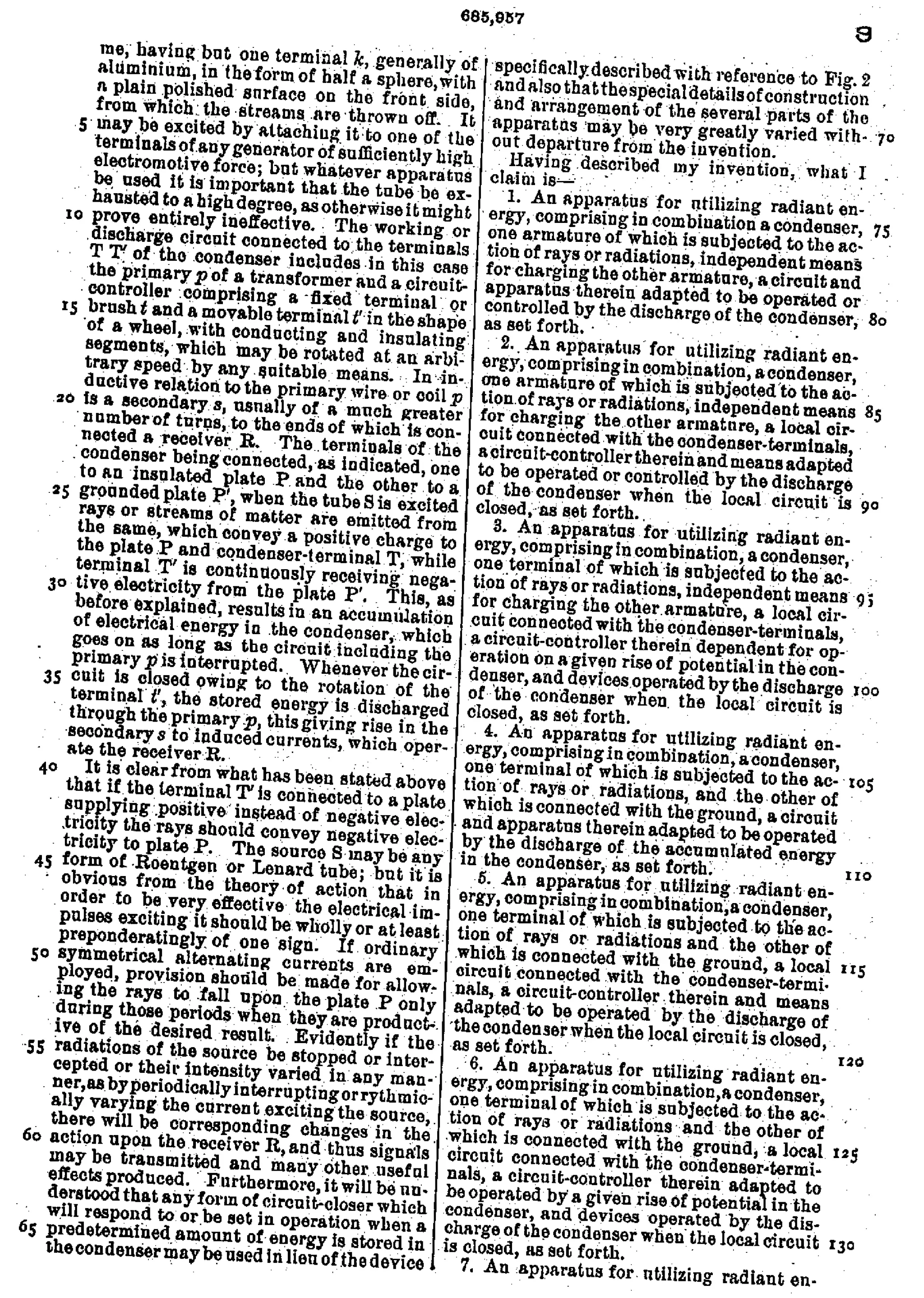Apparatus For The Utilization Of Radiant Energy Pdf