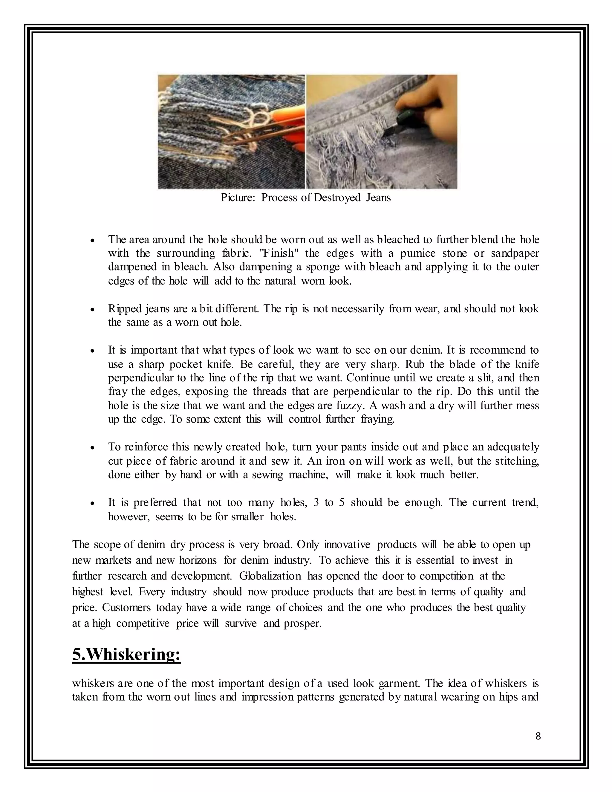 dry process for apparel | DOCX