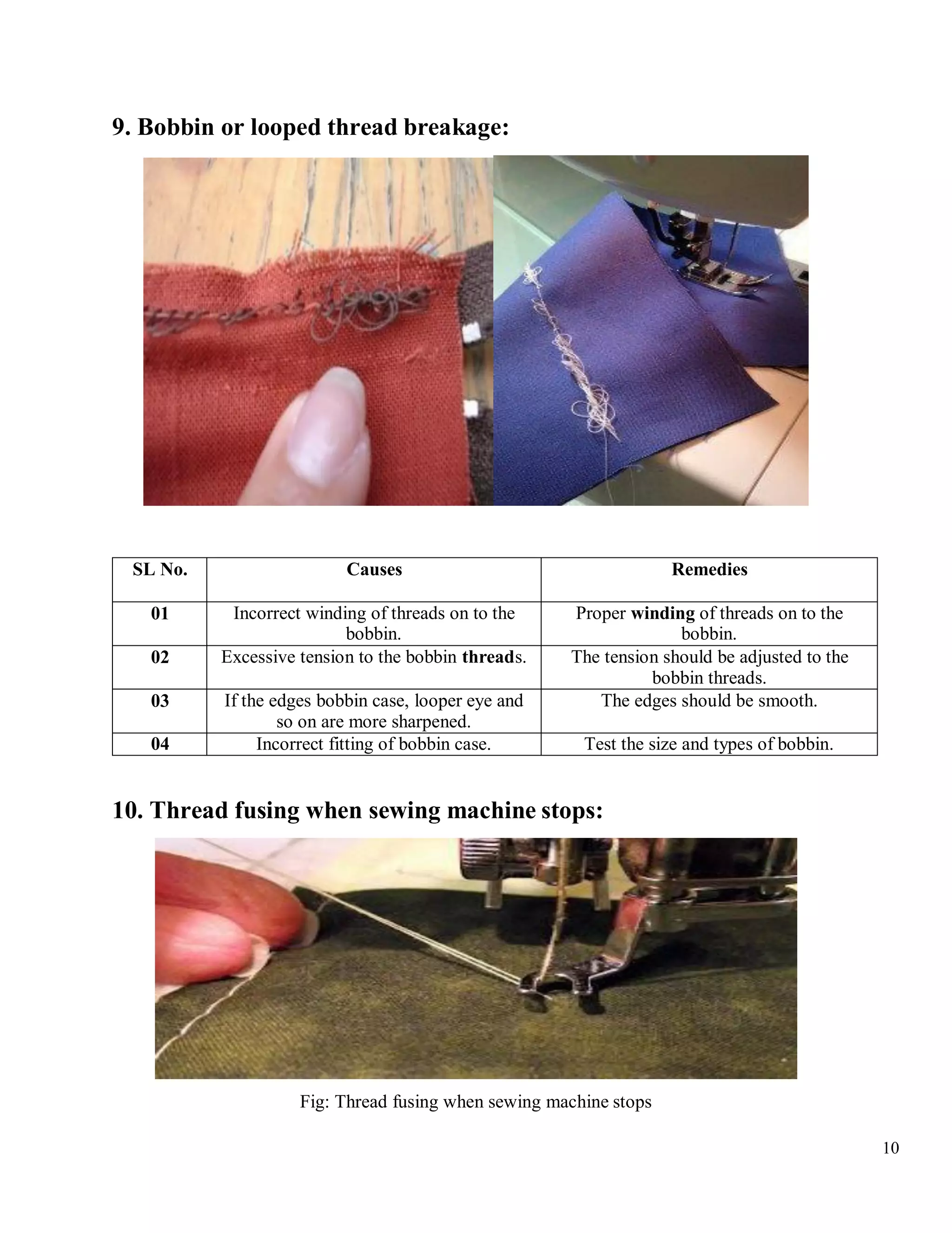 Sewing Defects. | PDF