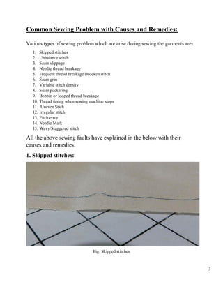 Sewing Defects. | PDF