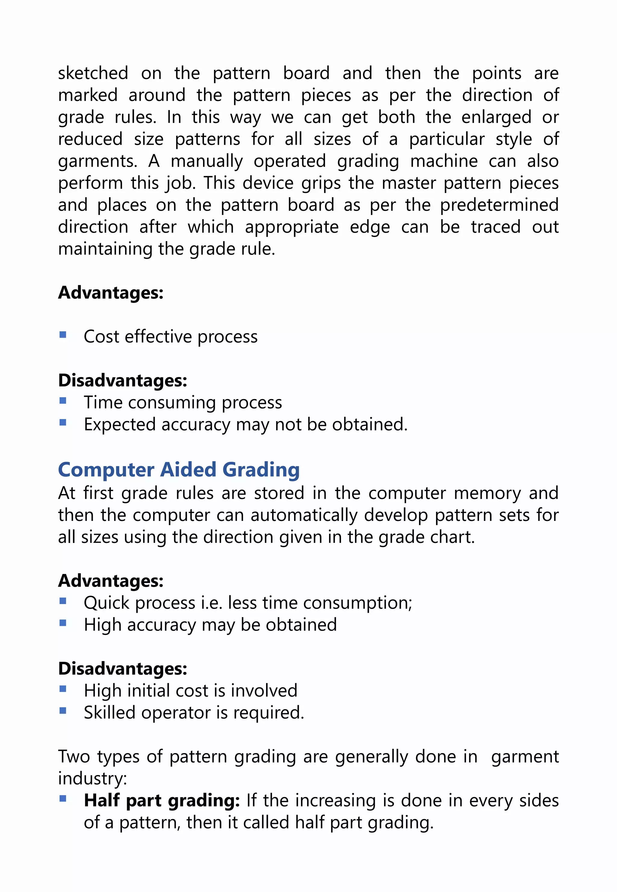 Apparel CAD and Grading Learning Diary | PDF