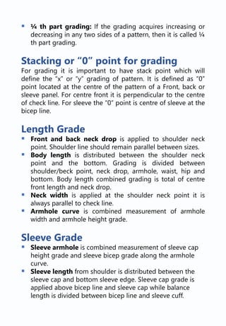 Apparel CAD and Grading Learning Diary | PDF