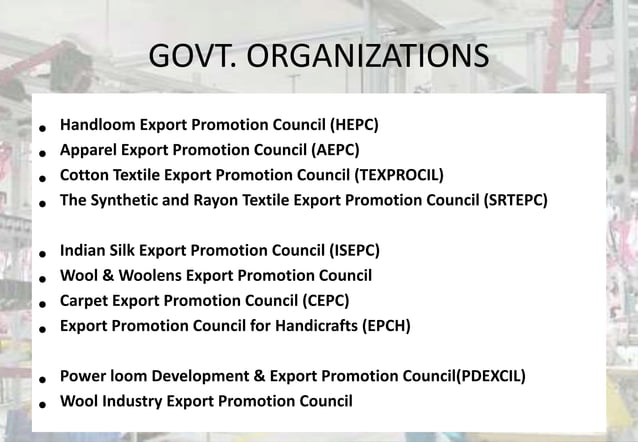 Apparel export in india | PPTX