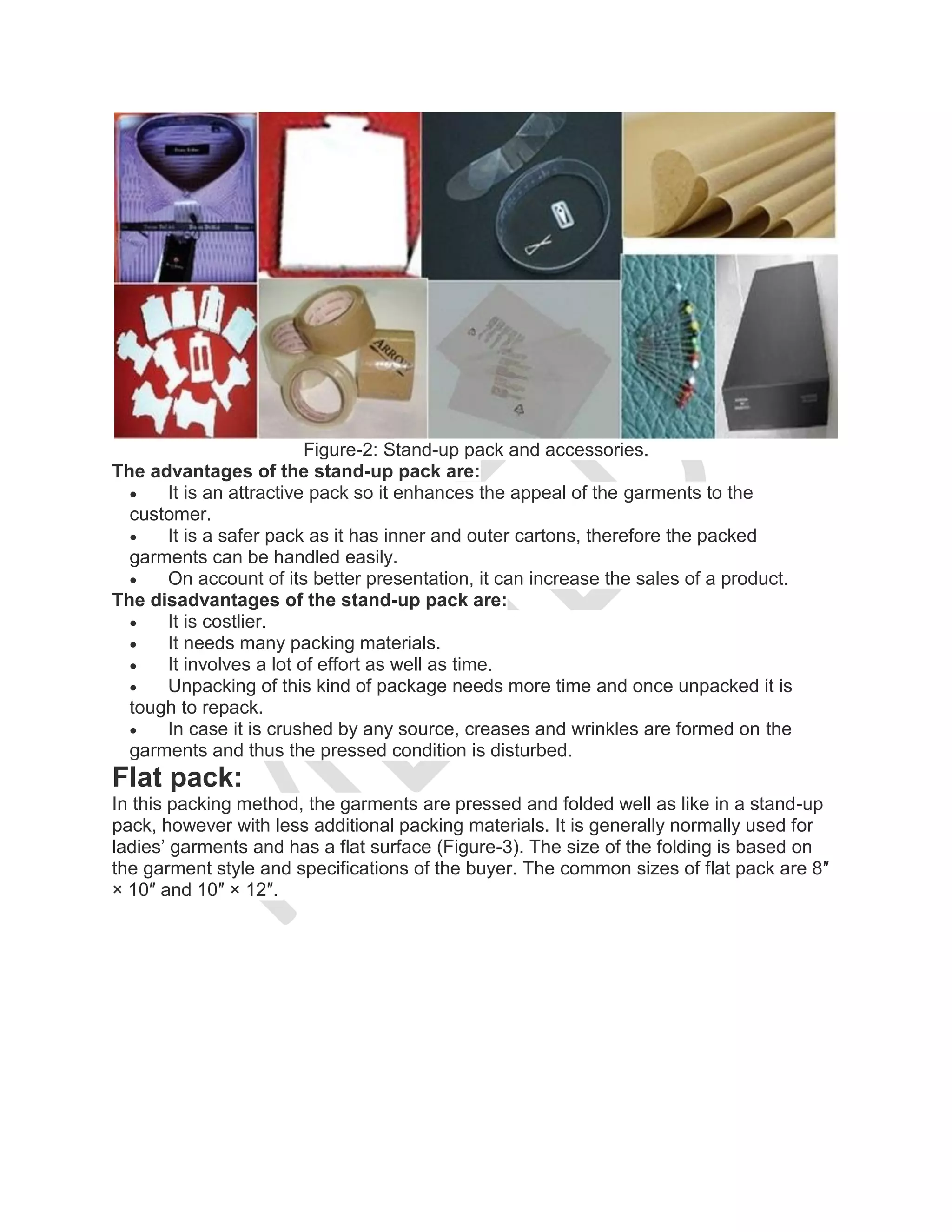 Apparel finishing process (folding and packaging) | PDF