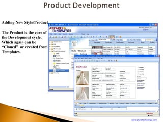 Apparel Innovator PLM | PPT