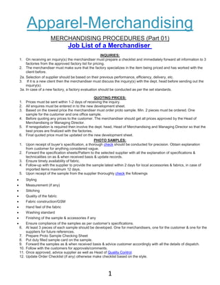 Apparel merchandising southeast university | PDF