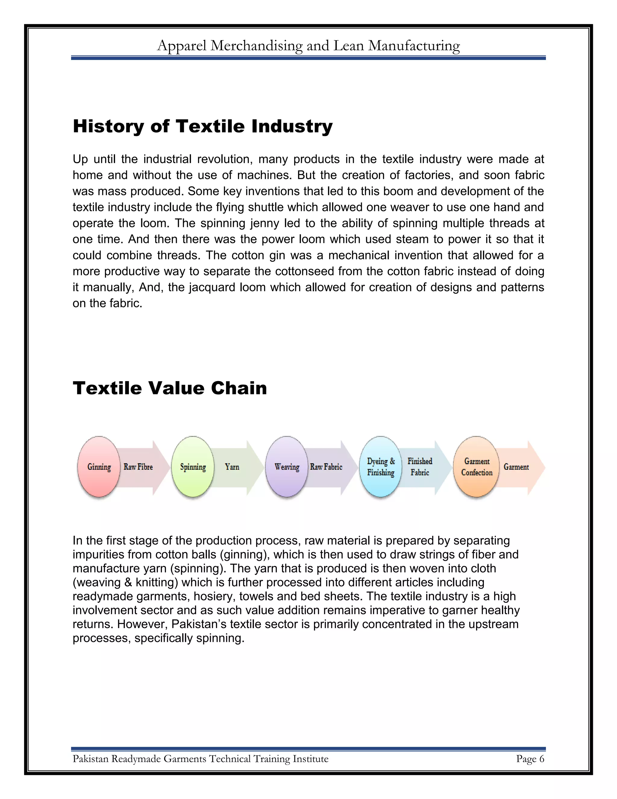 Lean Process & Merchandising Management | PDF