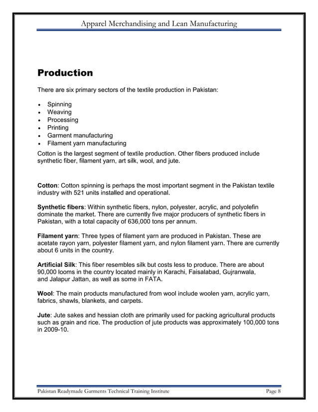 Lean Process & Merchandising Management | PDF