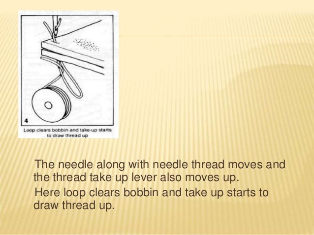 principle of lock stitch formation