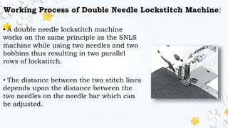 Apparel Presentation(Double Needle Lockstitch Machine) | PPT