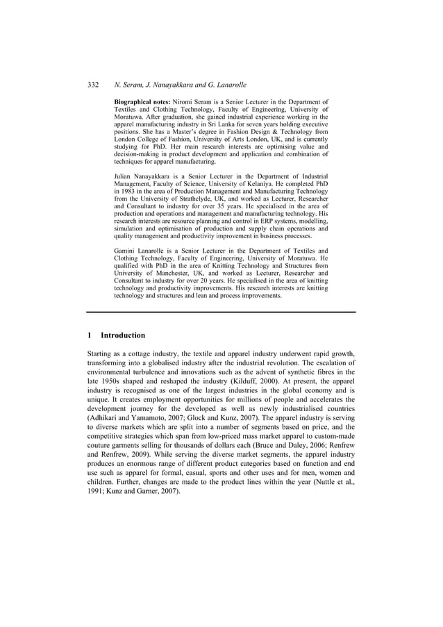 Apparelproductdevelopmentanoverviewof | PDF