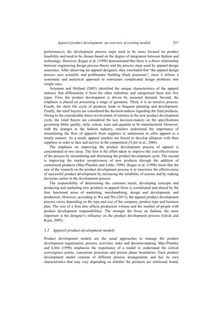 Apparelproductdevelopmentanoverviewof | PDF