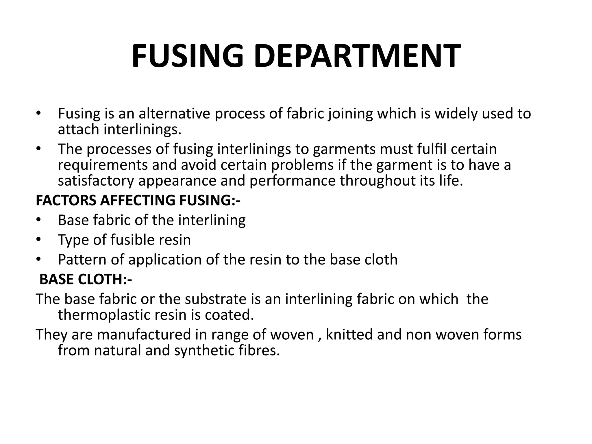 CUTTING DEPARTMENT OF APPAREL INDUSTRY. | PPTX