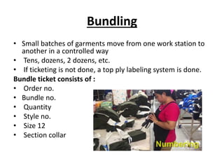 CUTTING DEPARTMENT OF APPAREL INDUSTRY. | PPTX