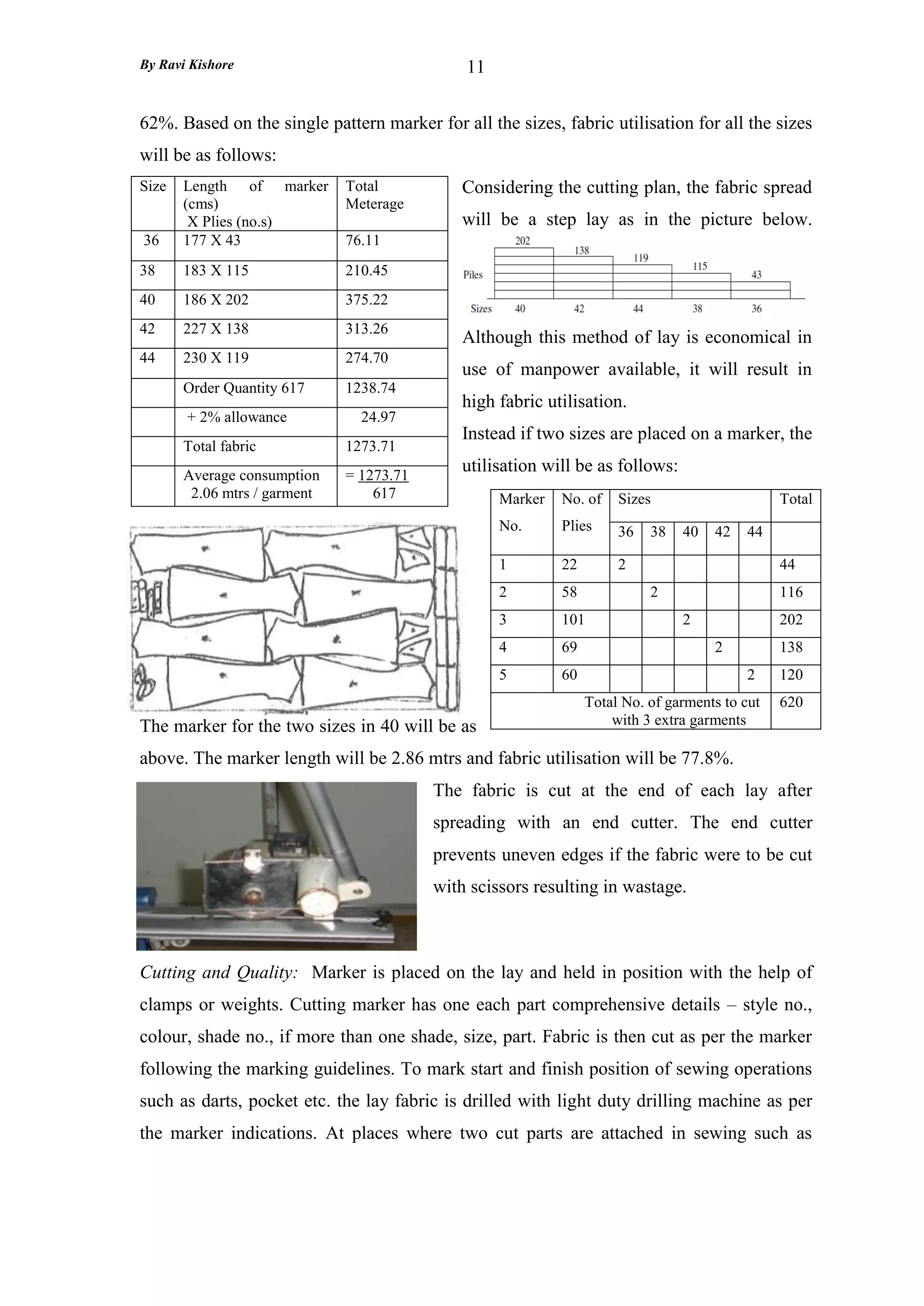Apparel production process | PDF