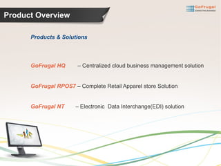 Apparel retail chain store pos software solution | PPT