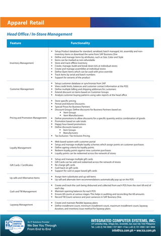 Industry Focus: Apparel Retail | PDF